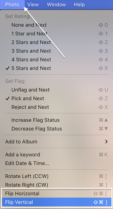Easy Lightroom Rotate Shortcut (Flip and Straighten Too)