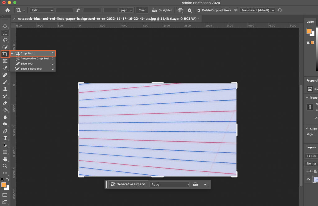 How to Change the Perspective of an Image in Photoshop